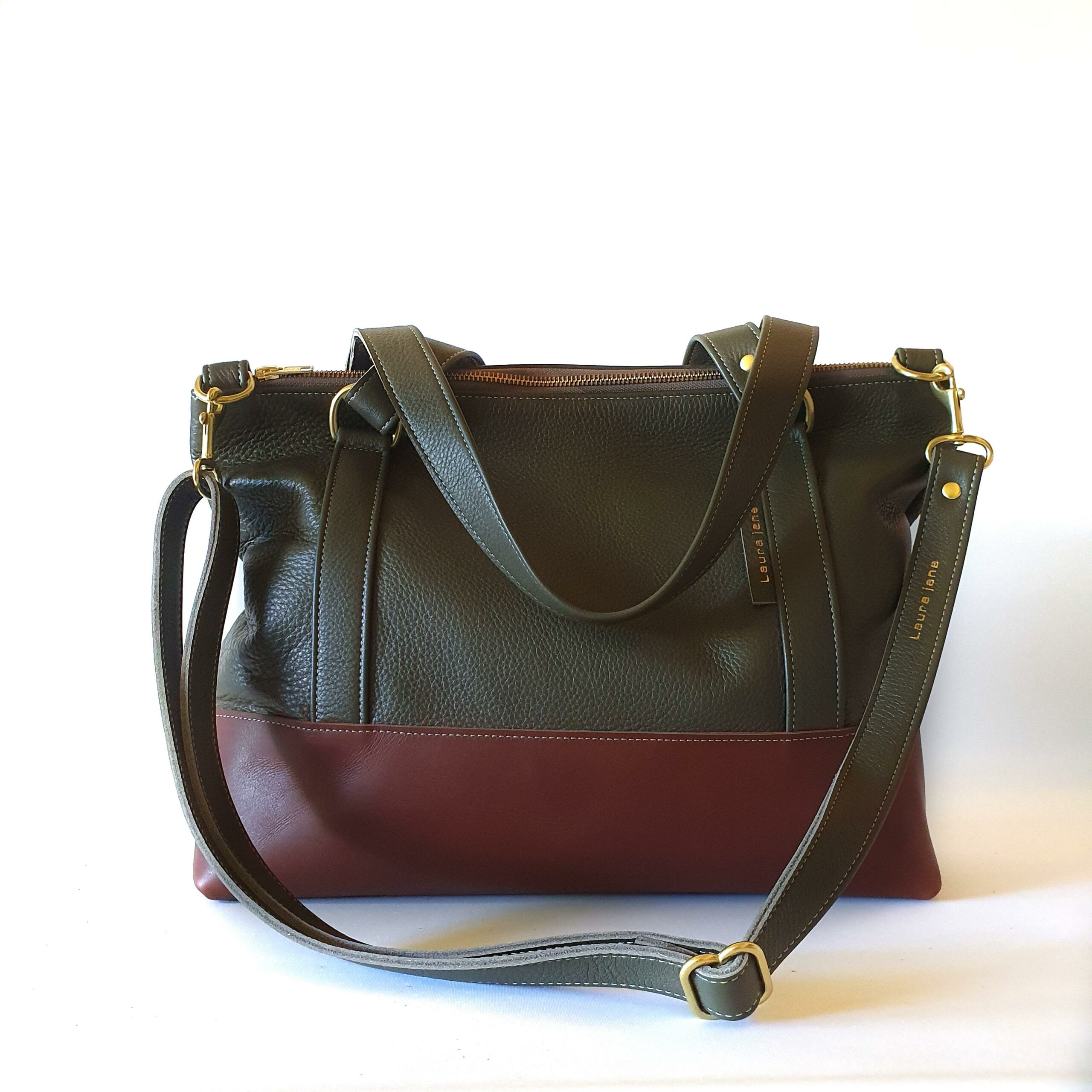 The Amy - Leather Handbag- Made in NZ