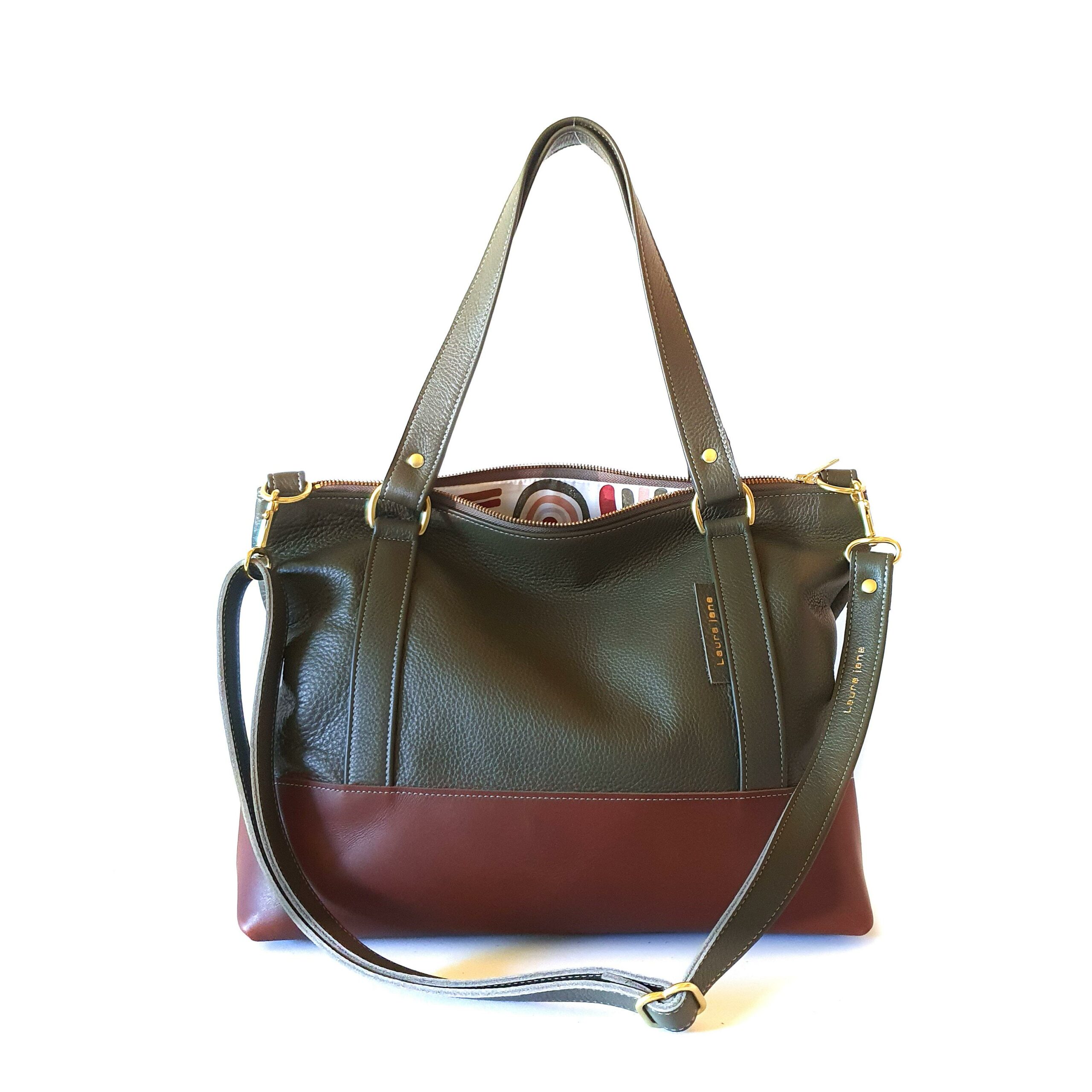 The Amy - Leather Handbag- Made in NZ